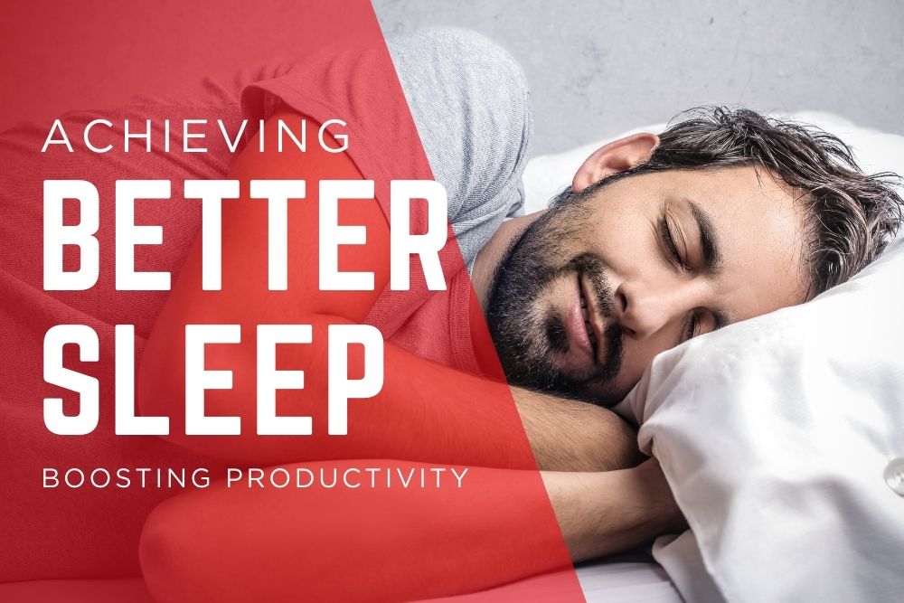 Maximising workplace productivity through better sleep habits - MOHS ...